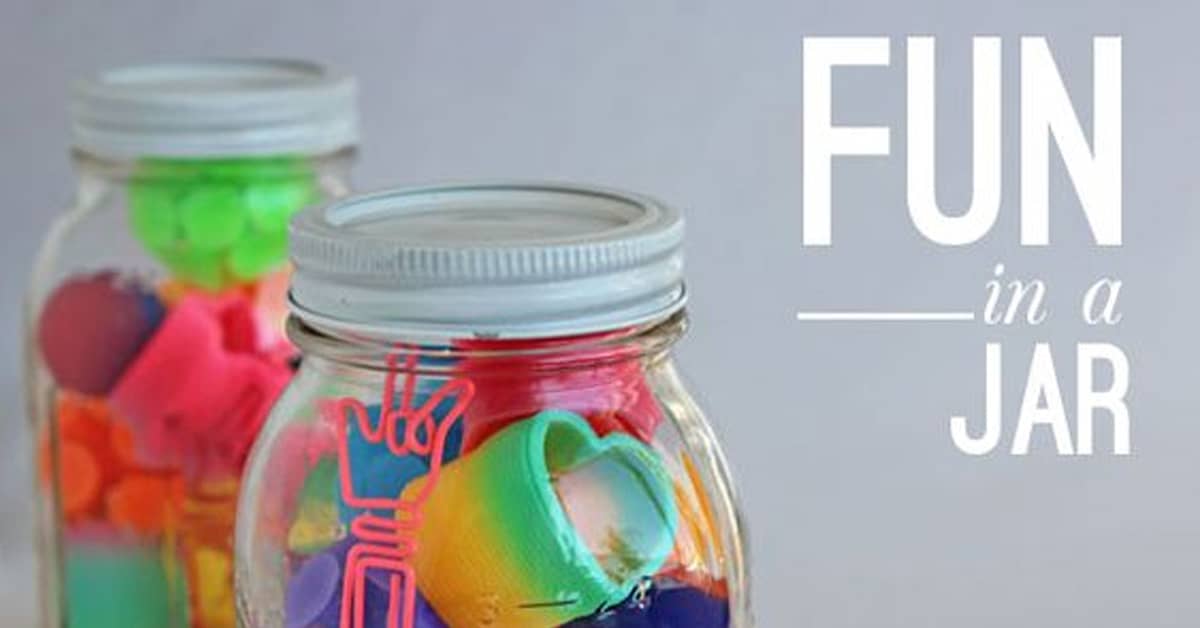 Gifts in a Jar . . . Perfect for Summer Fun Gifts | Thoughtfully Simple