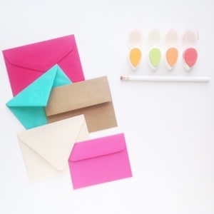 Make It :: Dotted Envelope Liners | Thoughtfully Simple