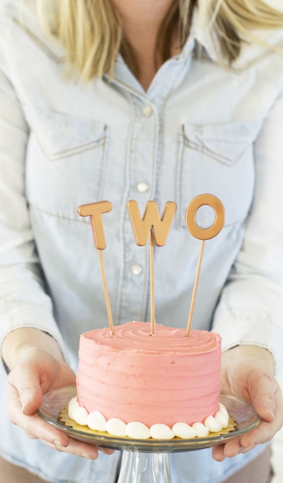 DIY Cake Topper Personalize It Thoughtfully Simple