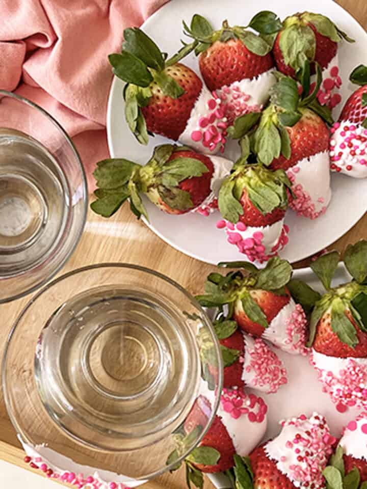 Vodka Soaked Strawberries Dipped in Chocolate | Thoughtfully Simple
