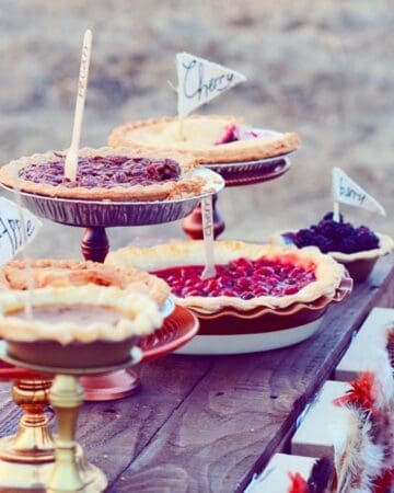 Pie Party Ideas | How to host an easy pie party this Thanksgiving