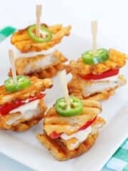 Chicken and Waffle Sliders With a Twist | Thoughtfully Simple