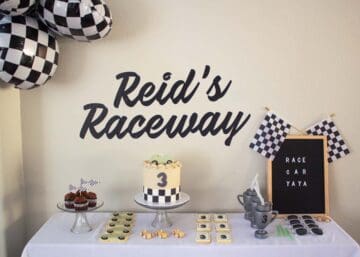 Race Car Themed Birthday Party | Thoughtfully Simple