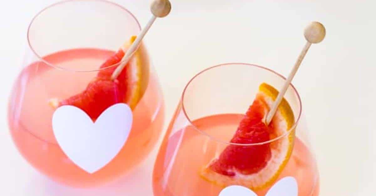 9 Pretty Valentine's Day Cocktails To Make | Thoughtfully Simple
